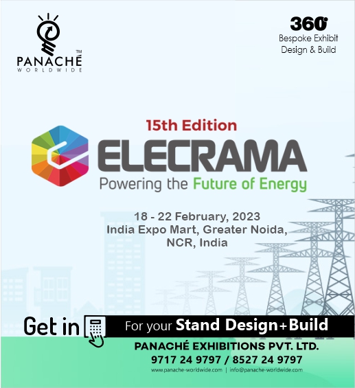 Exhibition Stall Designer ELECRAMA 2023' - Panache Exhibitions